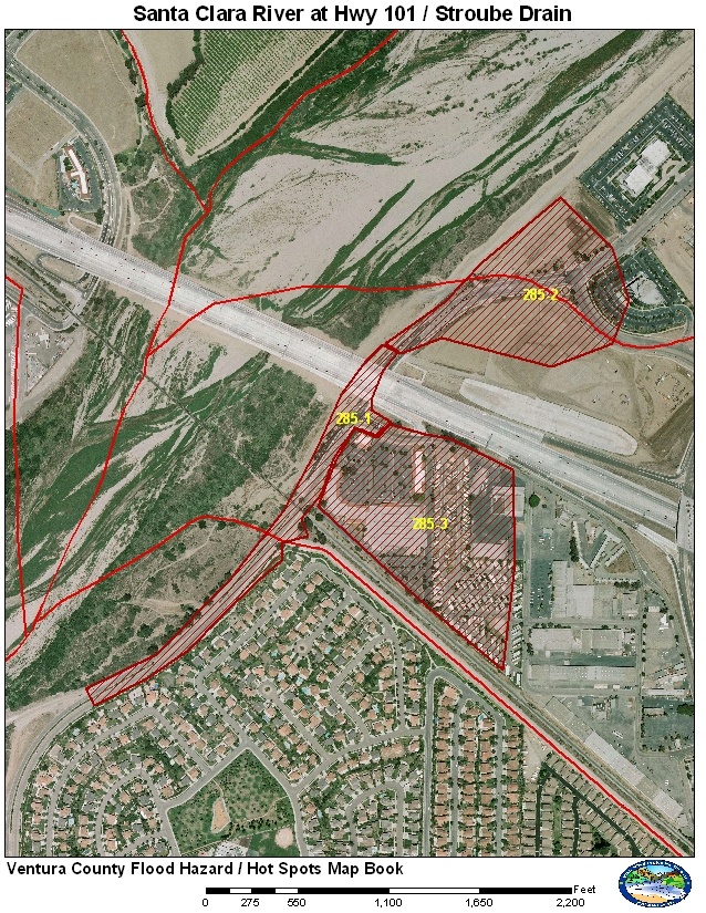 Site 285 - Santa Clara River at Hwy 101/Stroube Drain